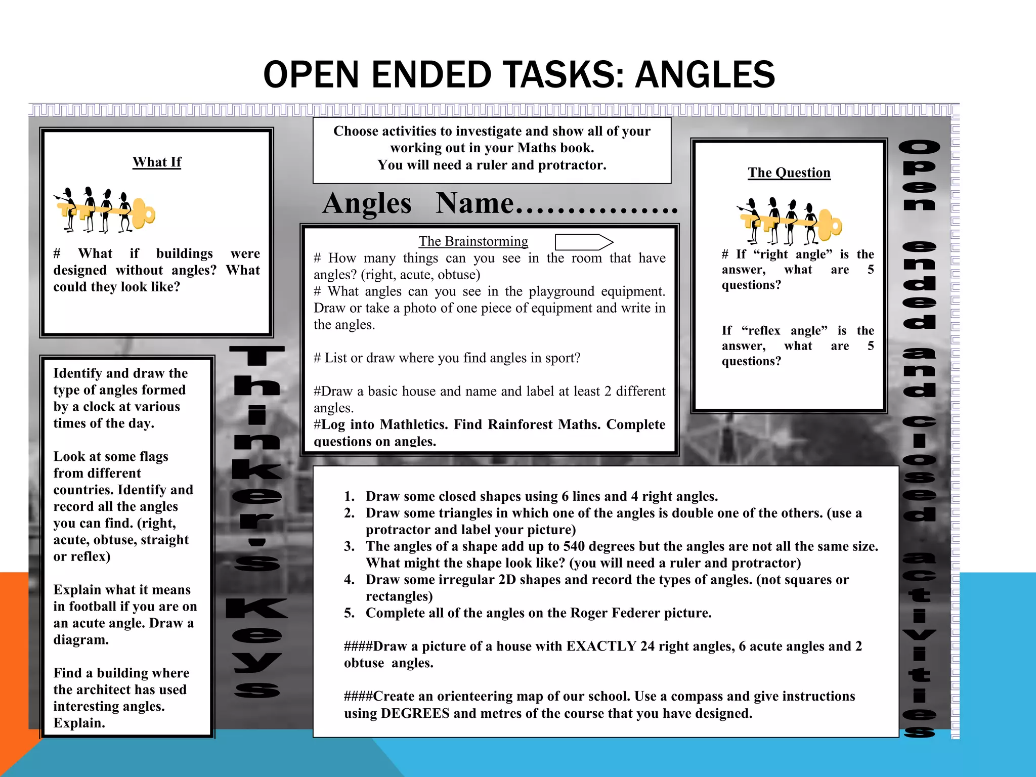 Open ended mathe tasks | PPTX