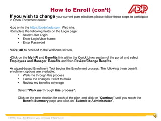 Open enrollment 6 7 11 | PPT
