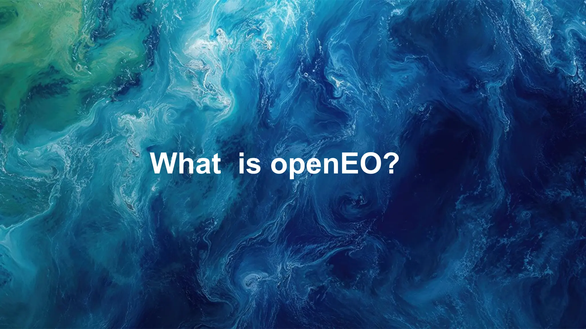 Open EO introduction by Pratichhya Sharma | PPT