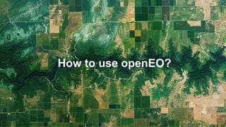 Open EO introduction by Pratichhya Sharma | PPT