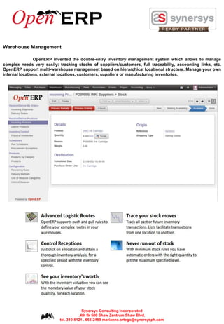 Open erp brochures | PDF