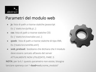 Sviluppare moduli per il client web | PPT