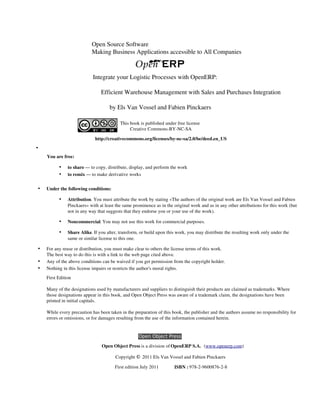 Openerp logistics-book.complete | PDF