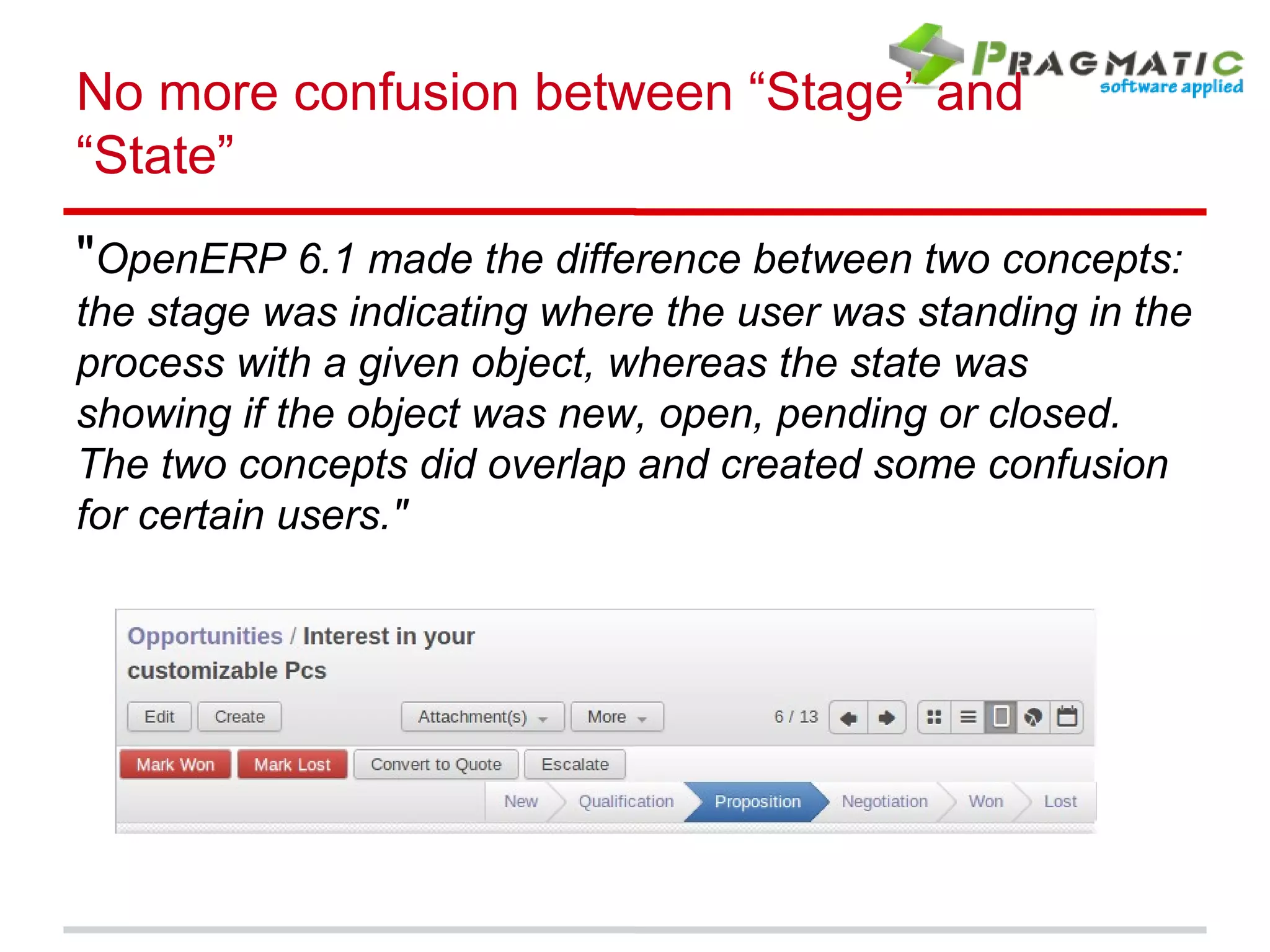 Open ERP Version 7 Functional & Technical Overview | PPT