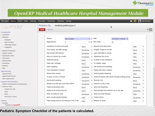 Odoo OpenERP 7 Medical Healthcare and Hospital Management System | PPT