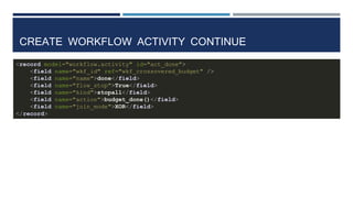 Open erp 7 workflow | PPTX
