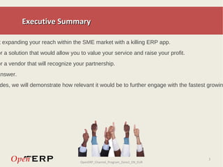 Open erp channel_program | PPT