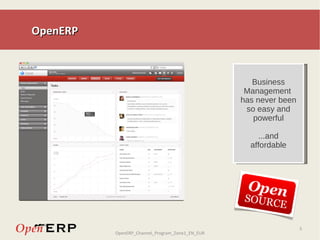 Open erp channel_program | PPT