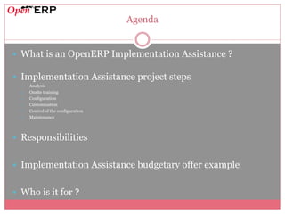 OpenERP Implementation Assistance - Customers | PPT