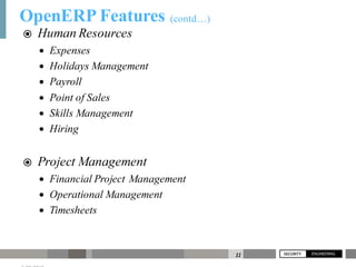 Motivation to ERP Solution and OpenERP | PDF