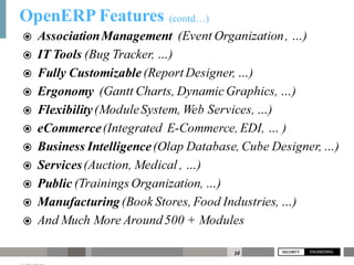Motivation to ERP Solution and OpenERP | PPT
