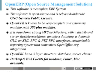 Motivation to ERP Solution and OpenERP | PDF