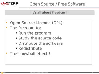 Open ERP Business Model | PDF