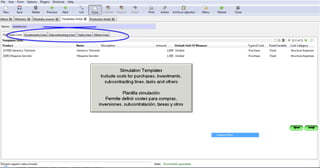 Openerp project cost_simulator | PDF