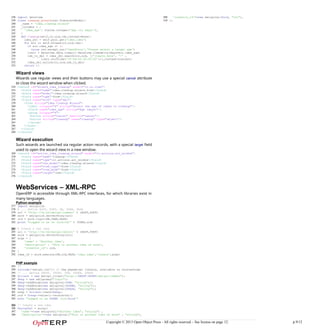 Open Source RAD with OpenERP 7.0 | PDF