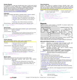 OpenERP Technical Memento V0.7.3 | PDF