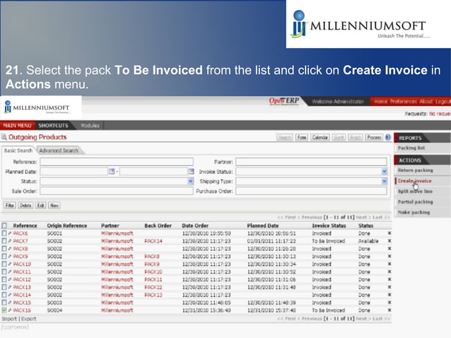 Open erp to tally interface | PPT