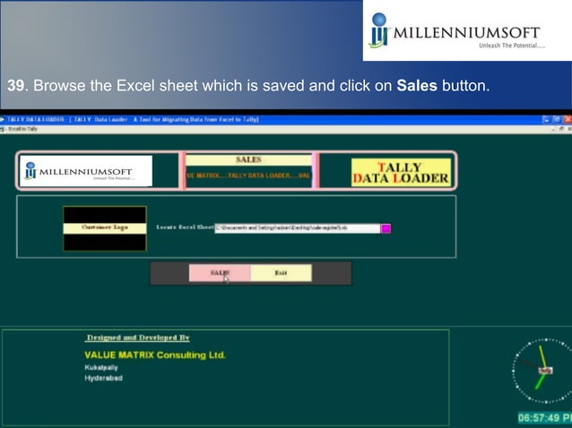 Open erp to tally interface | PPT
