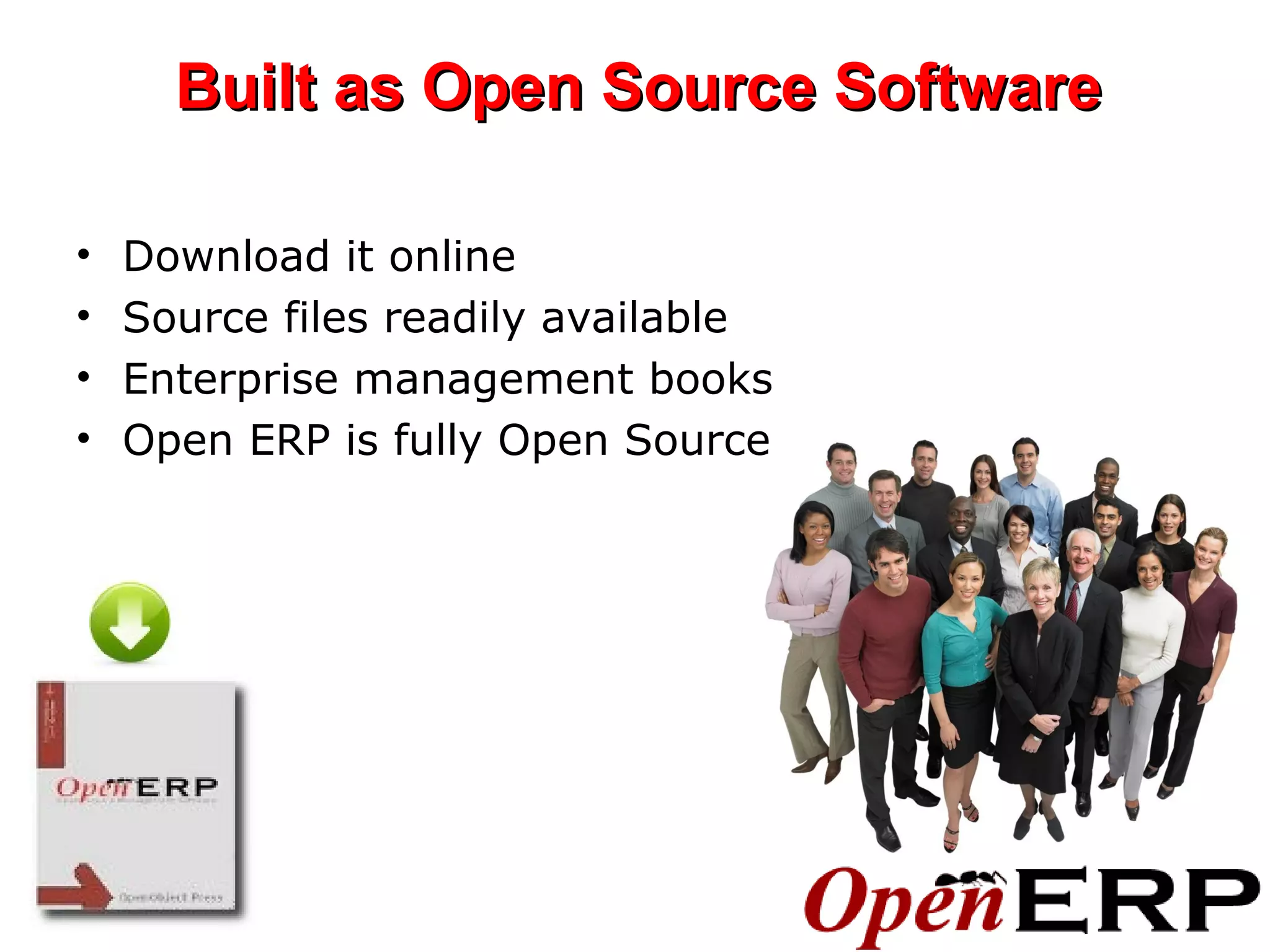 Open erp wiki presentation | PPT