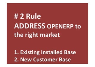 OpenERP Xavier Pansaers Sales Strategy | PPT