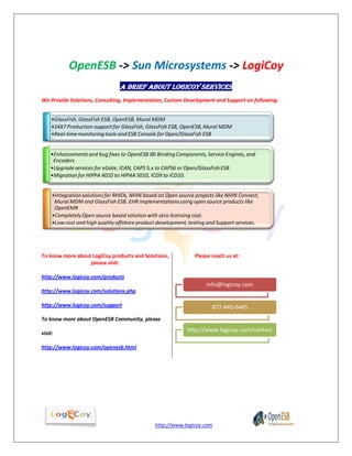 Openesb past present and future | PDF