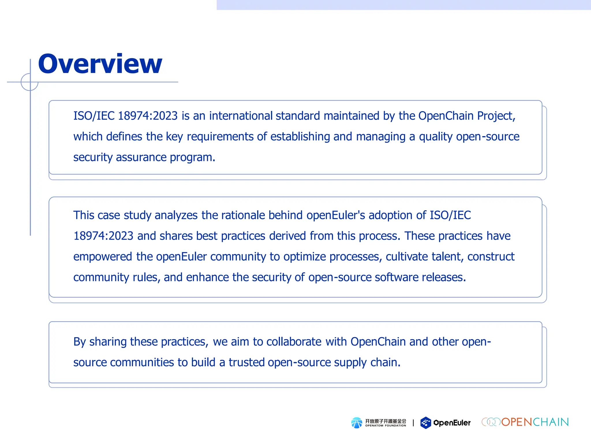 openEuler Case Study - The Journey to Supply Chain Security | PDF