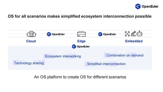openEuler Community Overview - a presentation showing the current scale | PPT