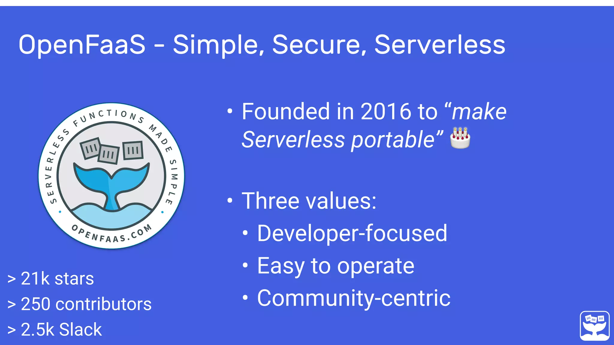 NATS Connect Live | Serverless on Kubernetes with OpenFaaS & NATS | PPT
