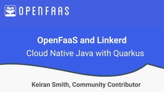 Open faas and linkerd | PPT