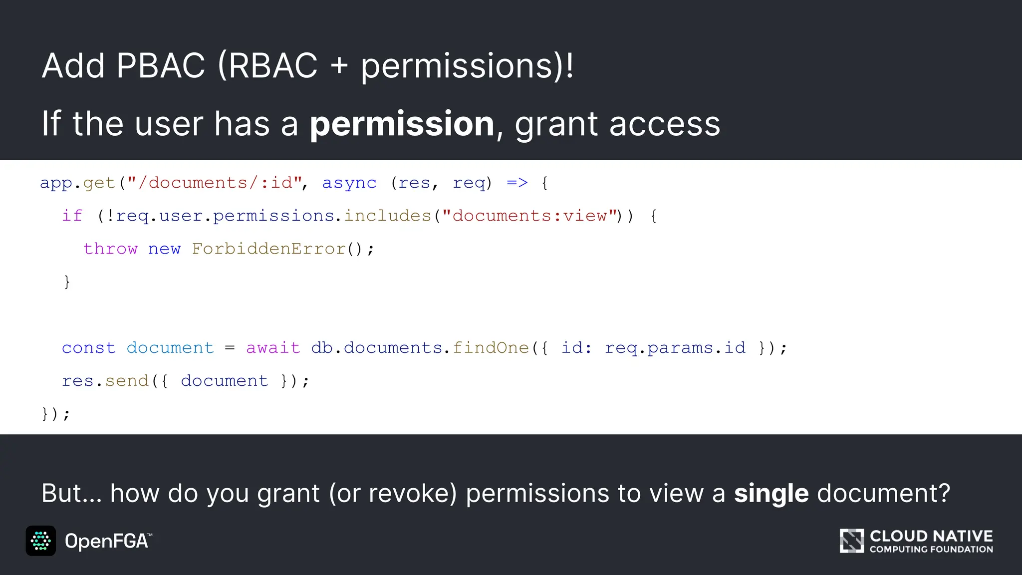 Modernizing authorization with OpenFGA (Presentation) | PDF | Computing | Technology & Computing