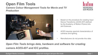 Open Film Tools | PPTX