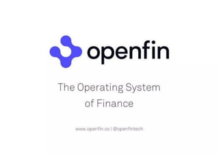 Openfin | PPT