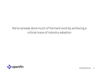 Openfin | PPT