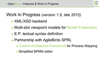 Openflexo's infrastructure - exhibitor - @models2012 | PPT