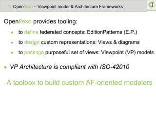 Openflexo's infrastructure - exhibitor - @models2012 | PPT