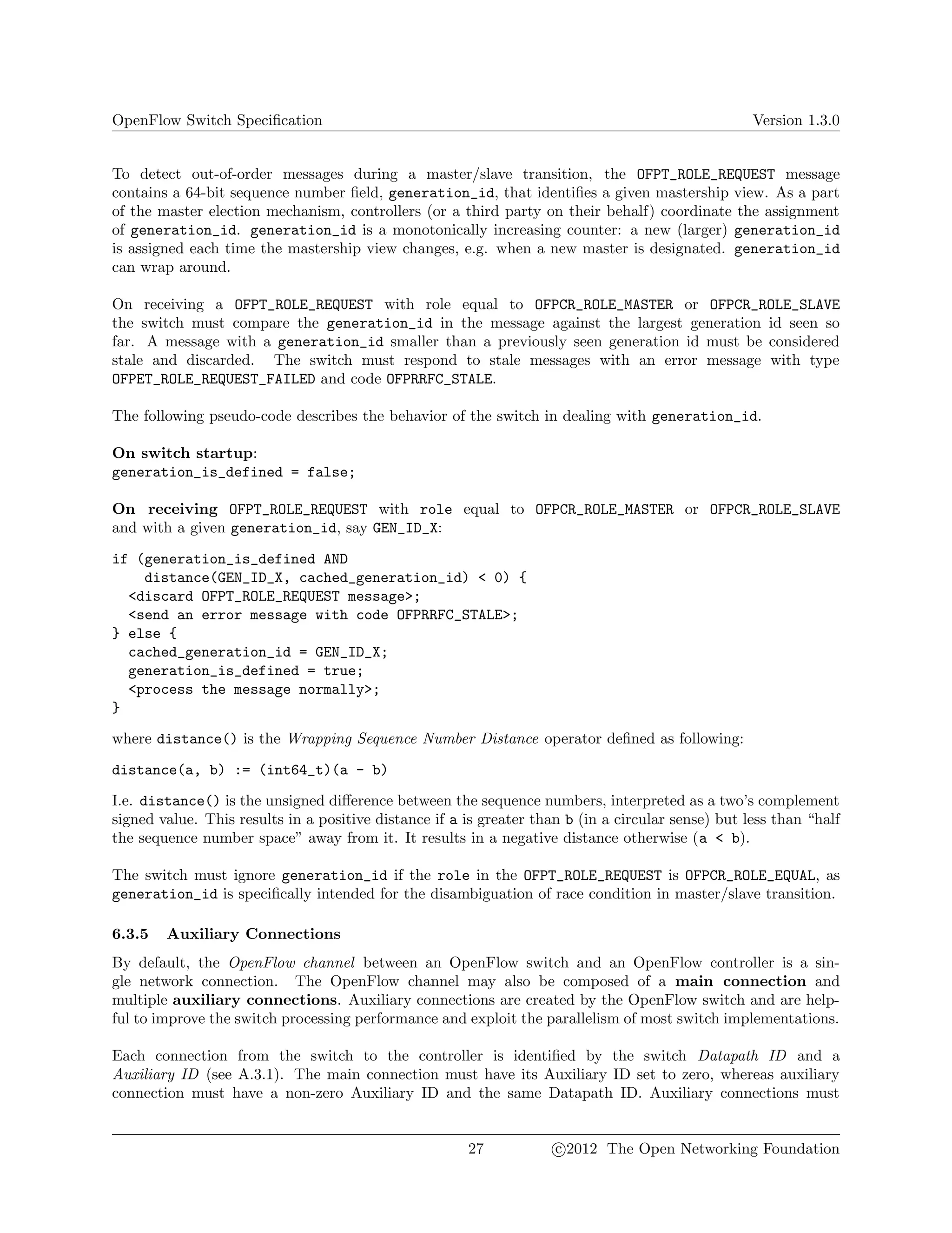 Openflow spec-v1.3.0 | PDF