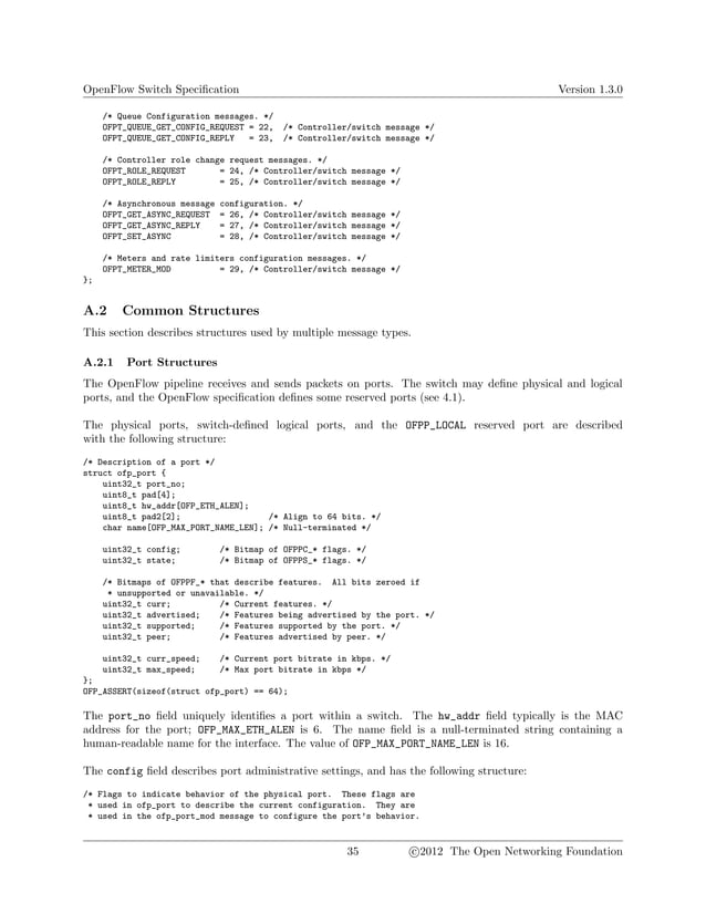 Openflow spec-v1.3.0 | PDF