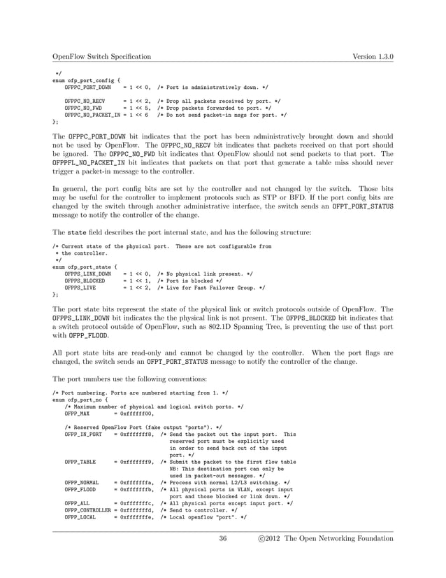 Openflow spec-v1.3.0 | PDF