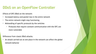 Floodlight OpenFlow DDoS | PPT