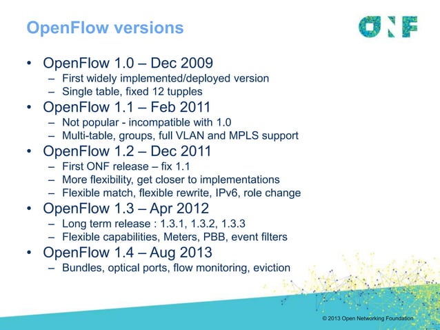 OpenFlow Extensions | PPTX