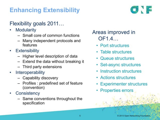 OpenFlow Extensions | PPTX