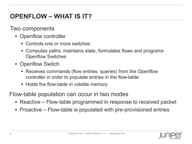 OpenFlow Overview | PPT