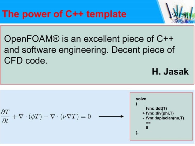 Introdcution to Openfoam--working with free software | PPTX