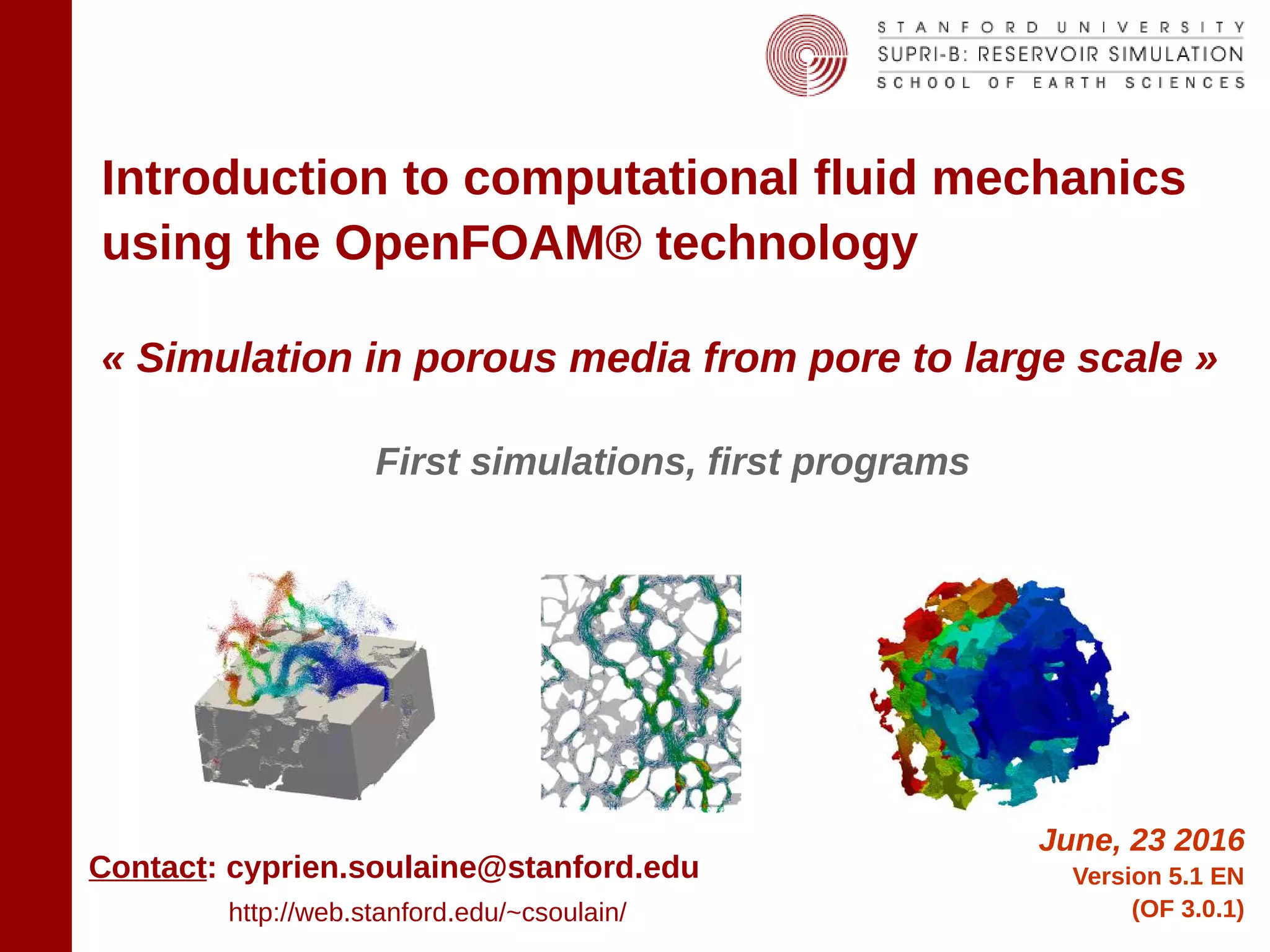 OpenFOAM Training v5-1-en | PDF