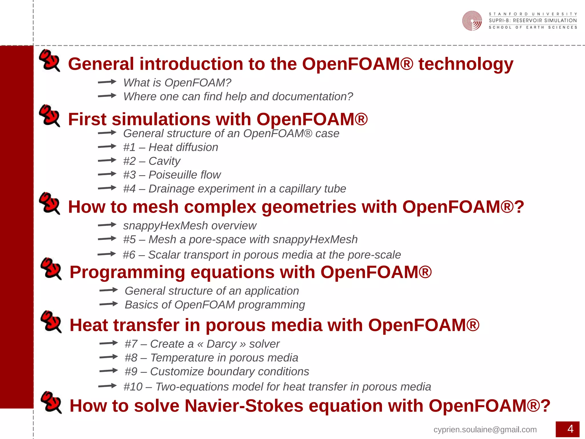 OpenFOAM Training v5-1-en | PDF
