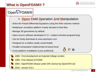 OpenFOAM Training v5-1-en | PDF