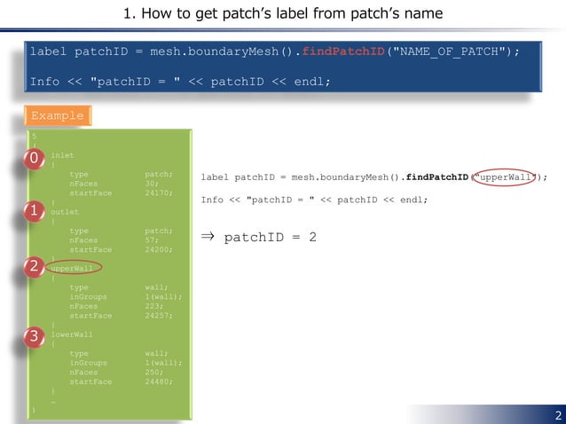 Openfoam Programming Tips Pdf Programming Languages Computing