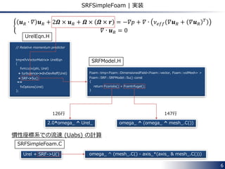 OpenFOAM －回転領域を含む流体計算 (Rotating Geometry)－ | PDF