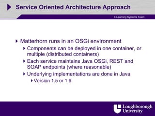 Introducing Matterhorn | PPT