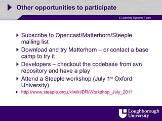 Introducing Matterhorn | PPT